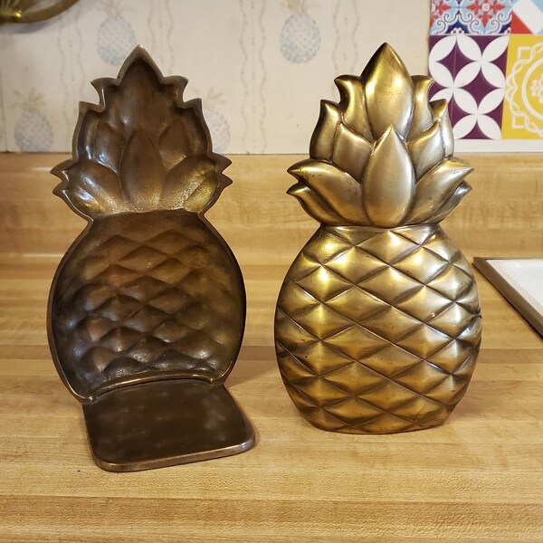 Pineapple Bookends - Etsy