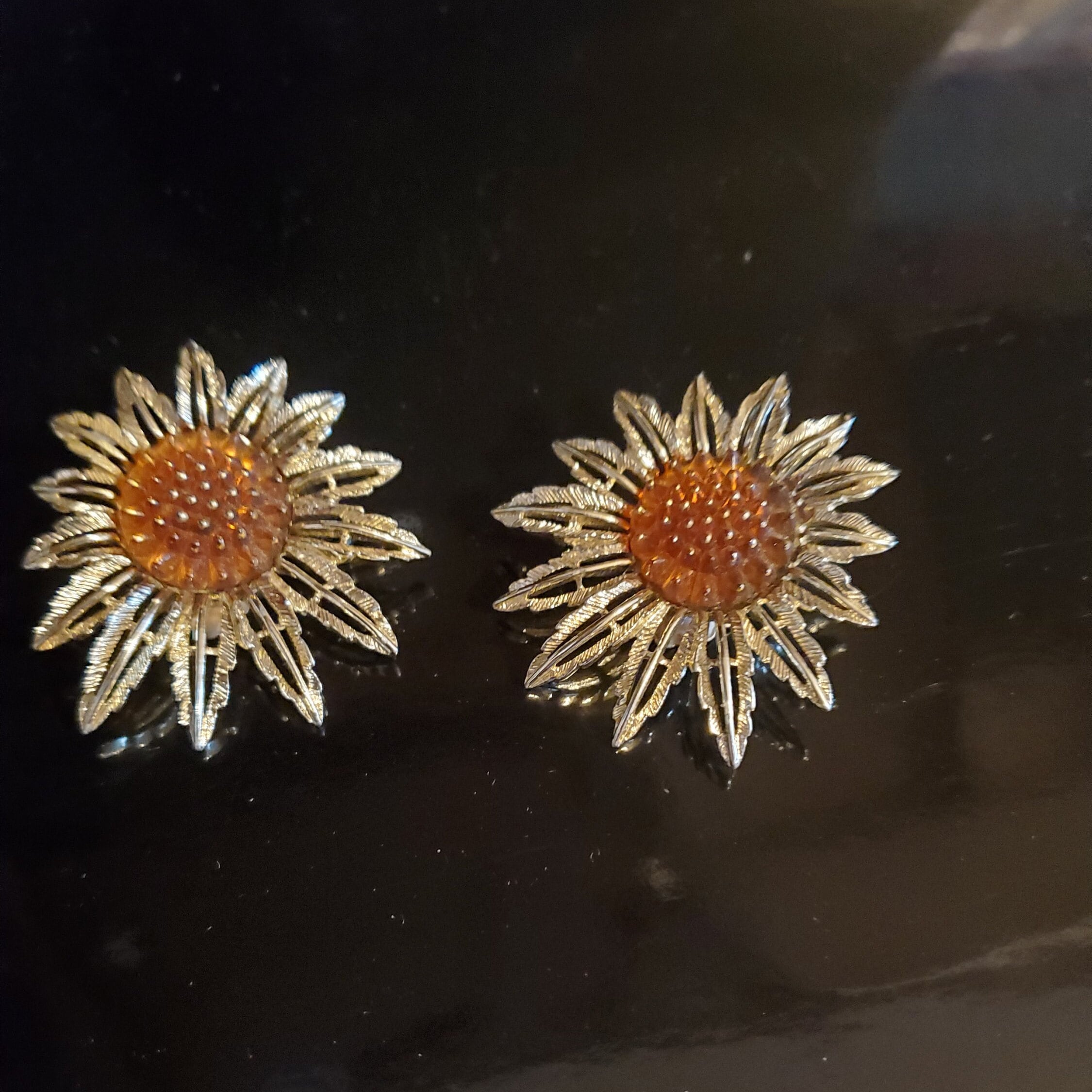 Sarah Coventry Sunflower Set - Etsy