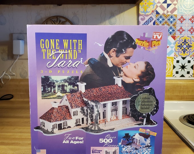 Gone With the Wind, Tara 3D Puzzle - Etsy