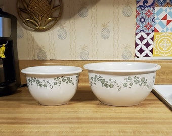 Vintage Corelle Mixing Bowls