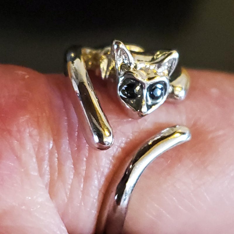 Cat Ring - Etsy