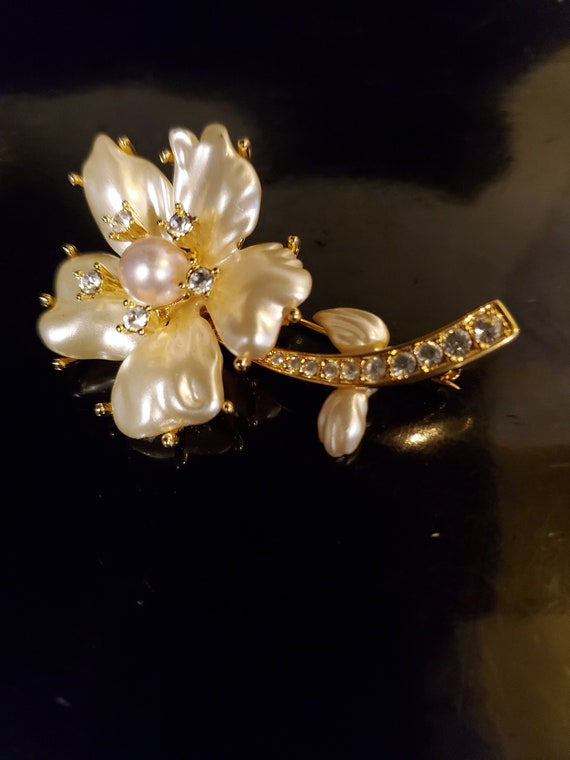 Brooch flower - Gem