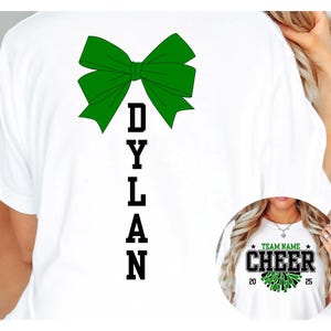 Custom Cheer Team Name 2025 T-shirt, Sweatshirt, Hoodie, Personalized ...
