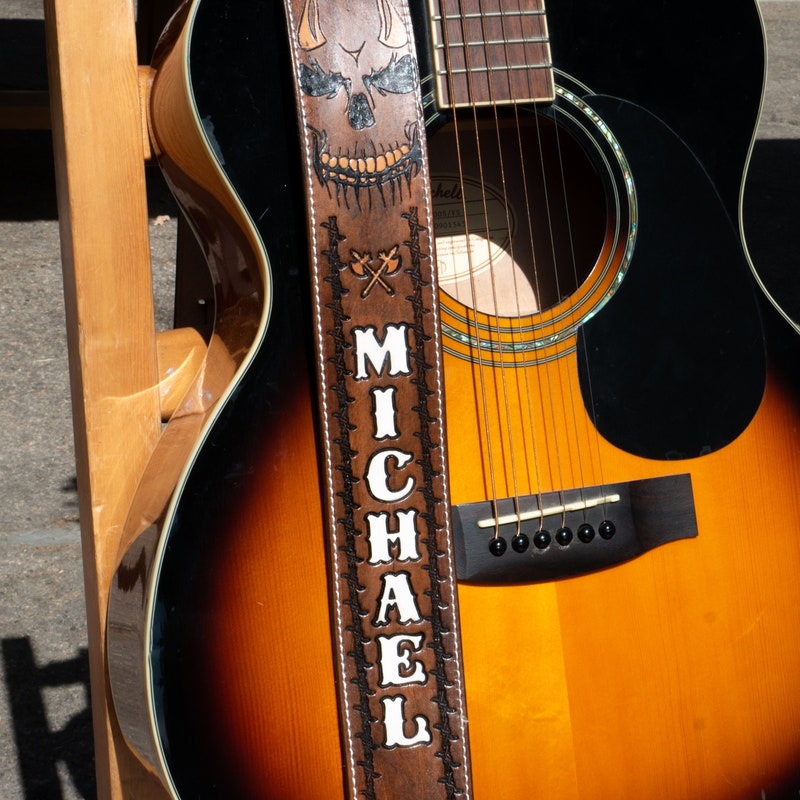 Personalized Guitar Strap - Etsy