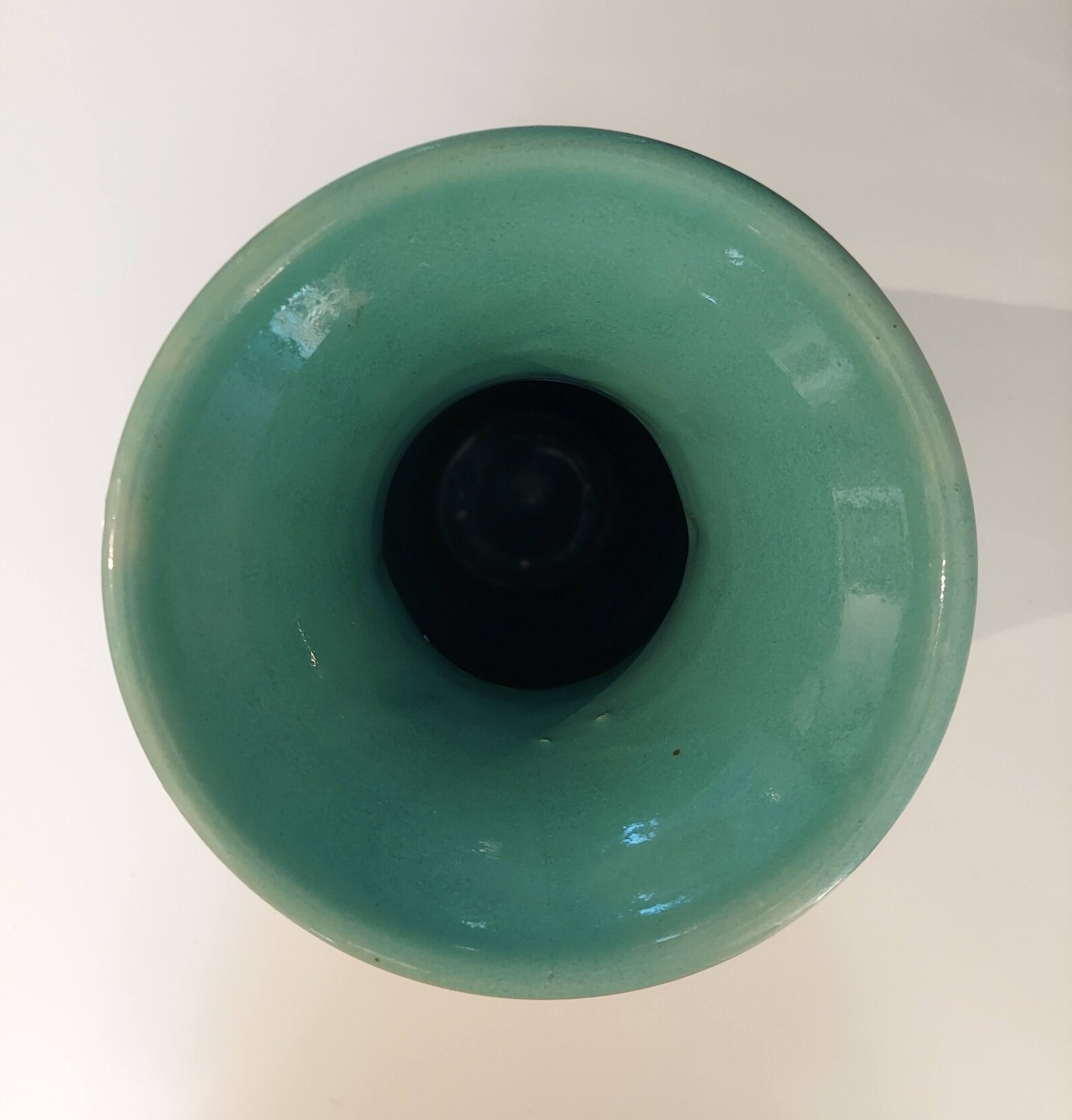 Cracked Vintage 10 Jade Matt Carlton Bauer Pottery Hands on Hips Vase ...
