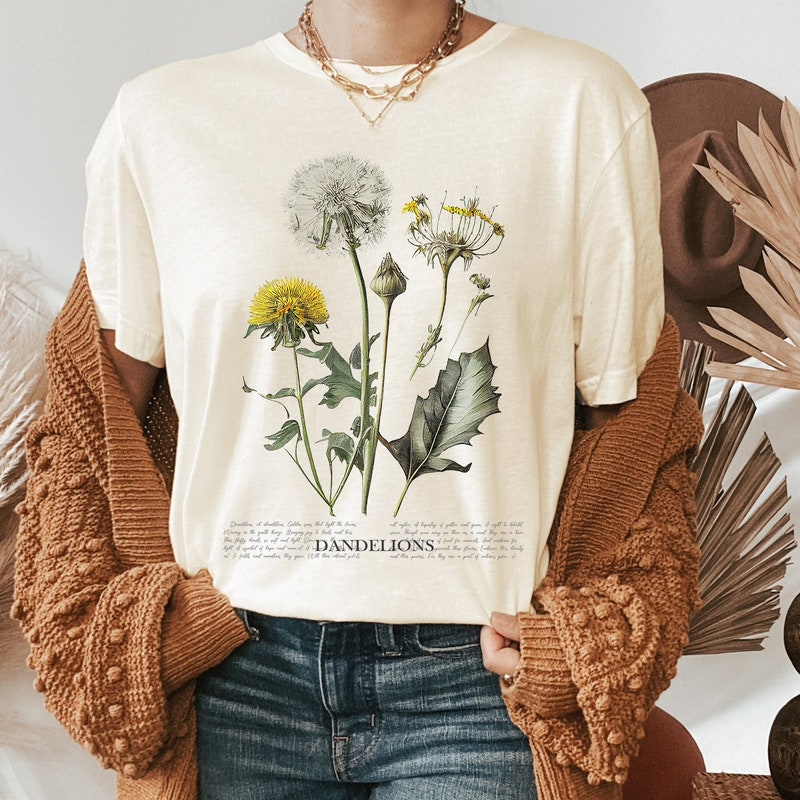 Dandelion Women's T Shirts - Etsy