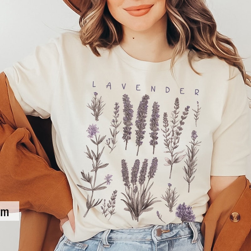 Lavender Tshirt - Etsy