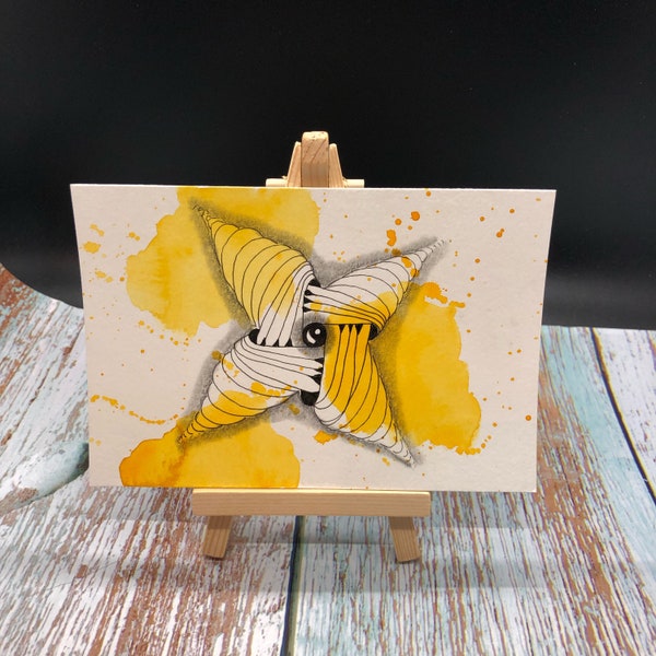 Zentangle Cards - Etsy