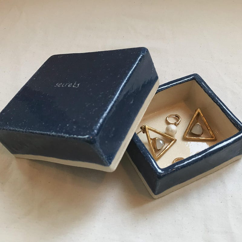 Ceramic Box - Etsy