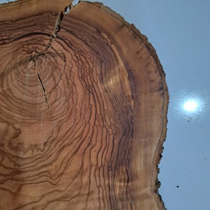 Olive Live Edge Wood Slab Olive Live Edge Log Wood Cookie Burl Slice ...