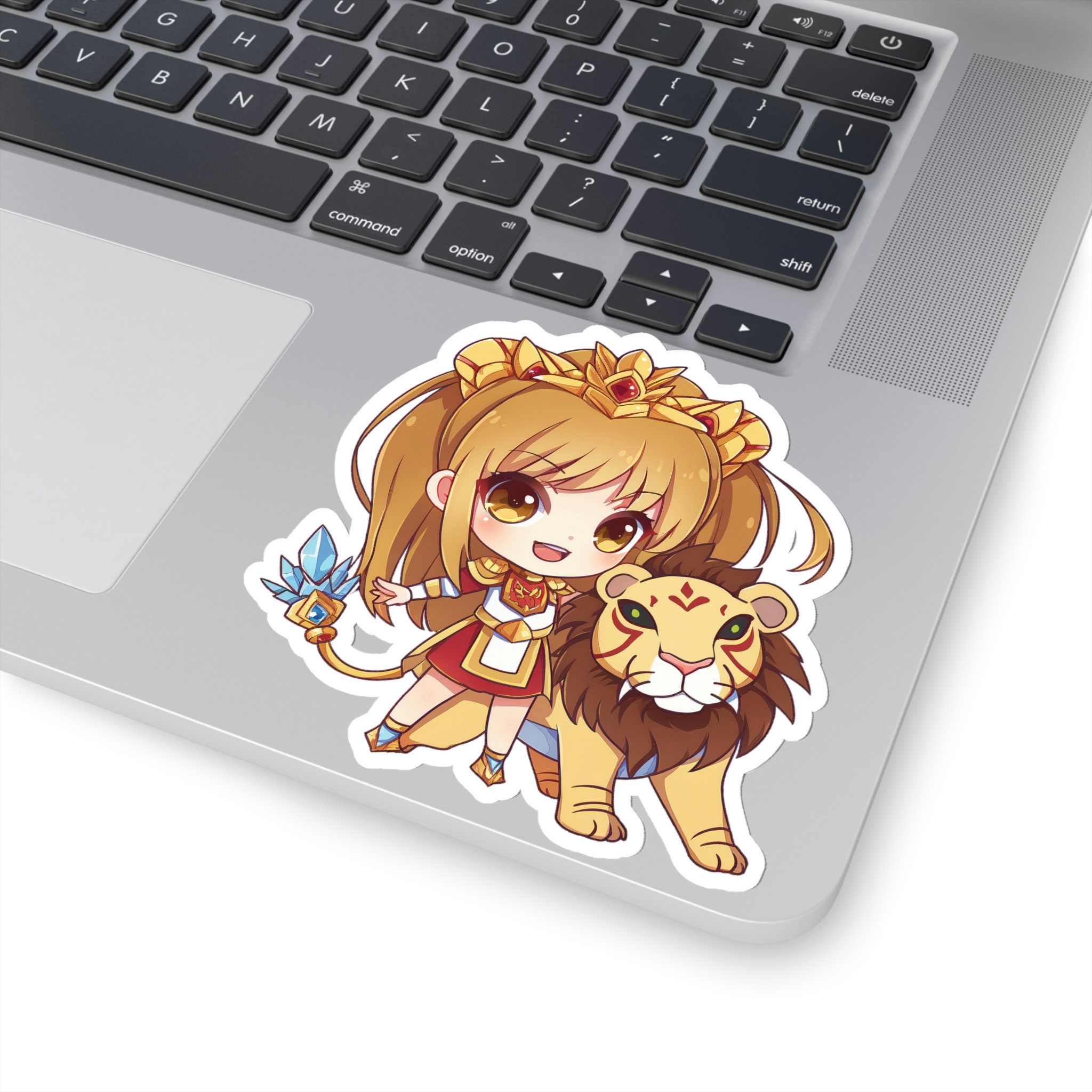 Leo the Lion Chibi Zodiac Anime Girl Sticker Durable Vinyl - Etsy