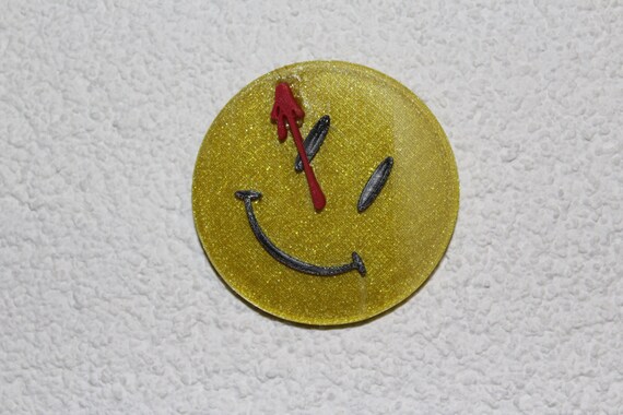 Watchmen Smiley Face Button
