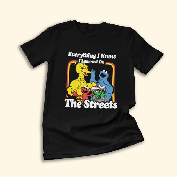 Everything I Know I Learned From Sesame Street - Etsy UK