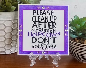 Clean House Sign | Etsy