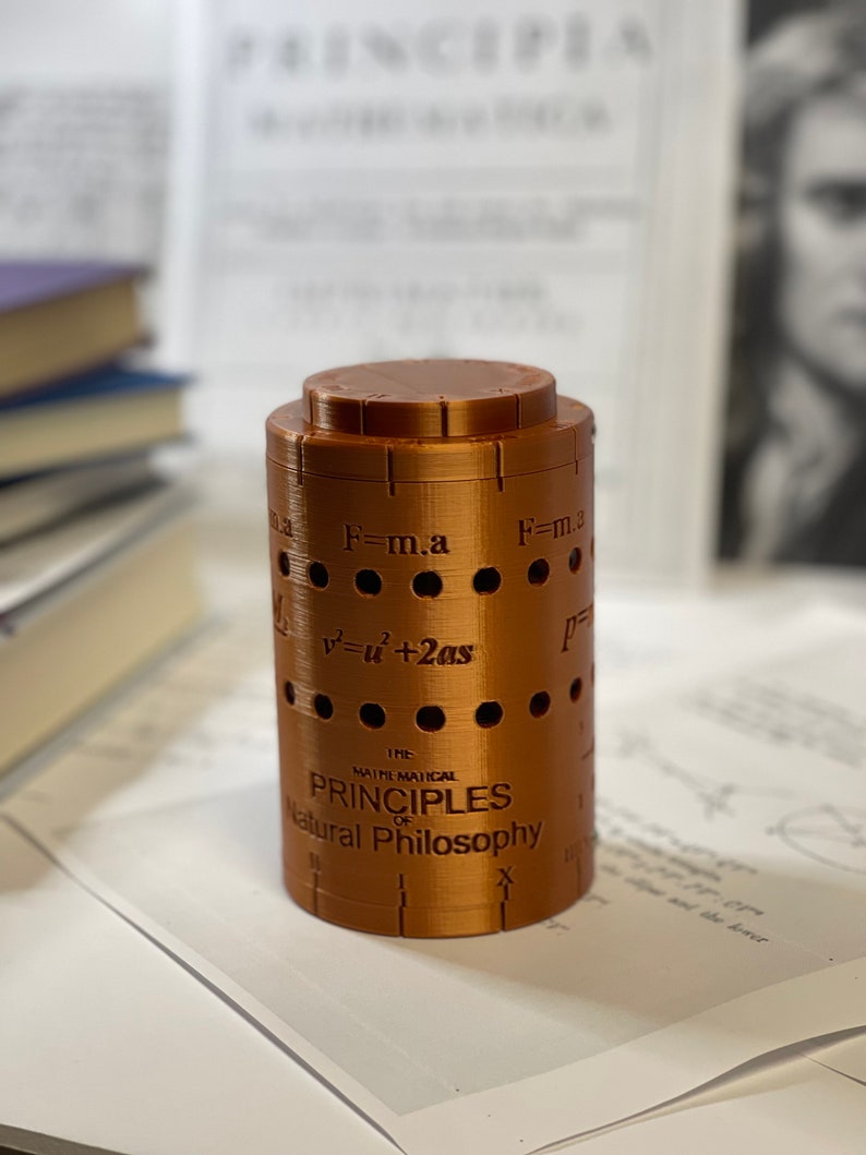 One of a Kind Cryptex Cylinder Puzzle Box / 3D Printed - Etsy