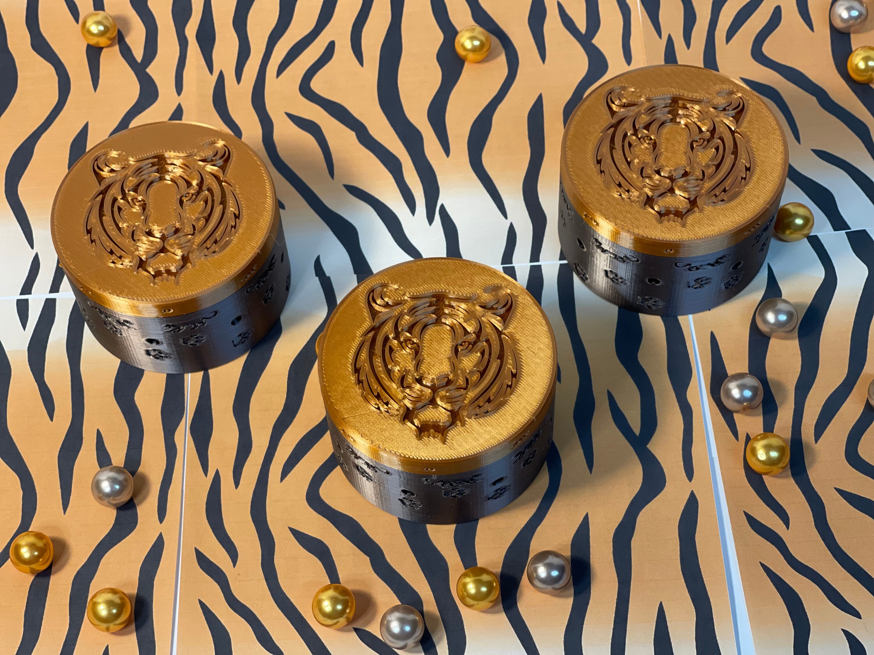 The Tiger Puzzle Box 3D Printed - Etsy Canada