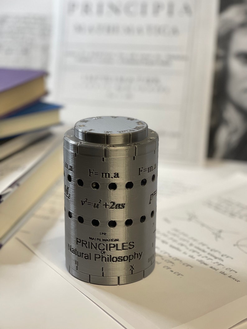 One of a Kind Cryptex Cylinder Puzzle Box / 3D Printed - Etsy Canada