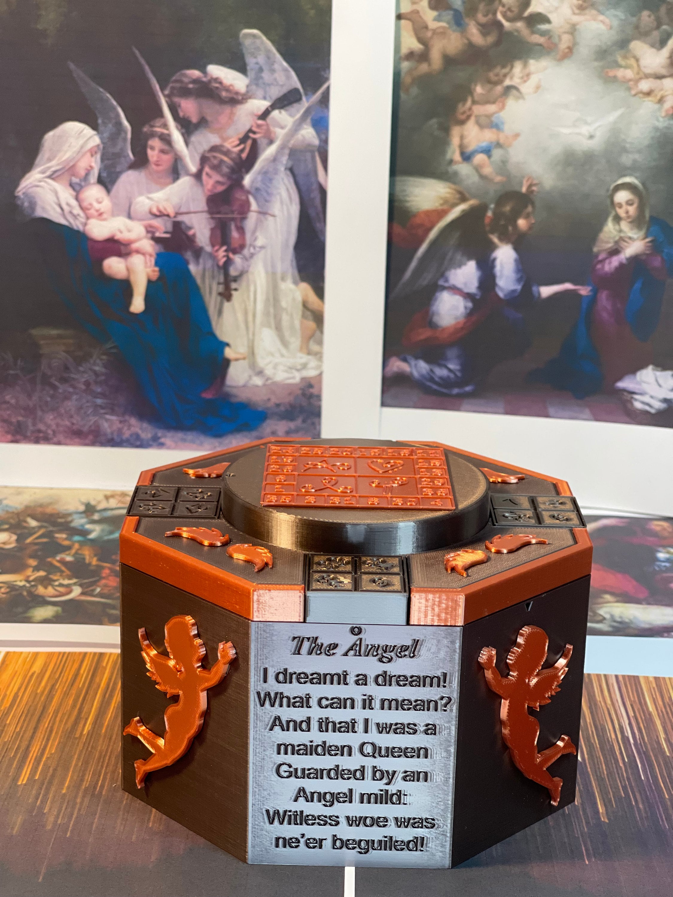 The Angel Puzzle Box 3D Printed | Etsy Canada
