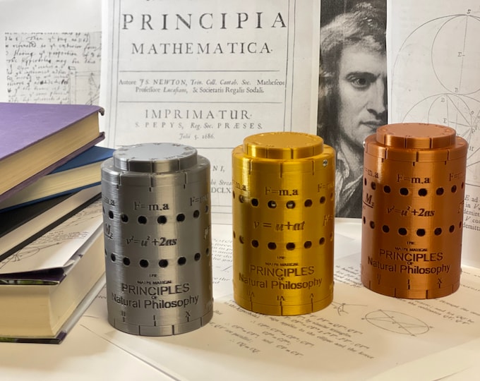 One of a Kind Cryptex Cylinder Puzzle Box / 3D Printed - Etsy