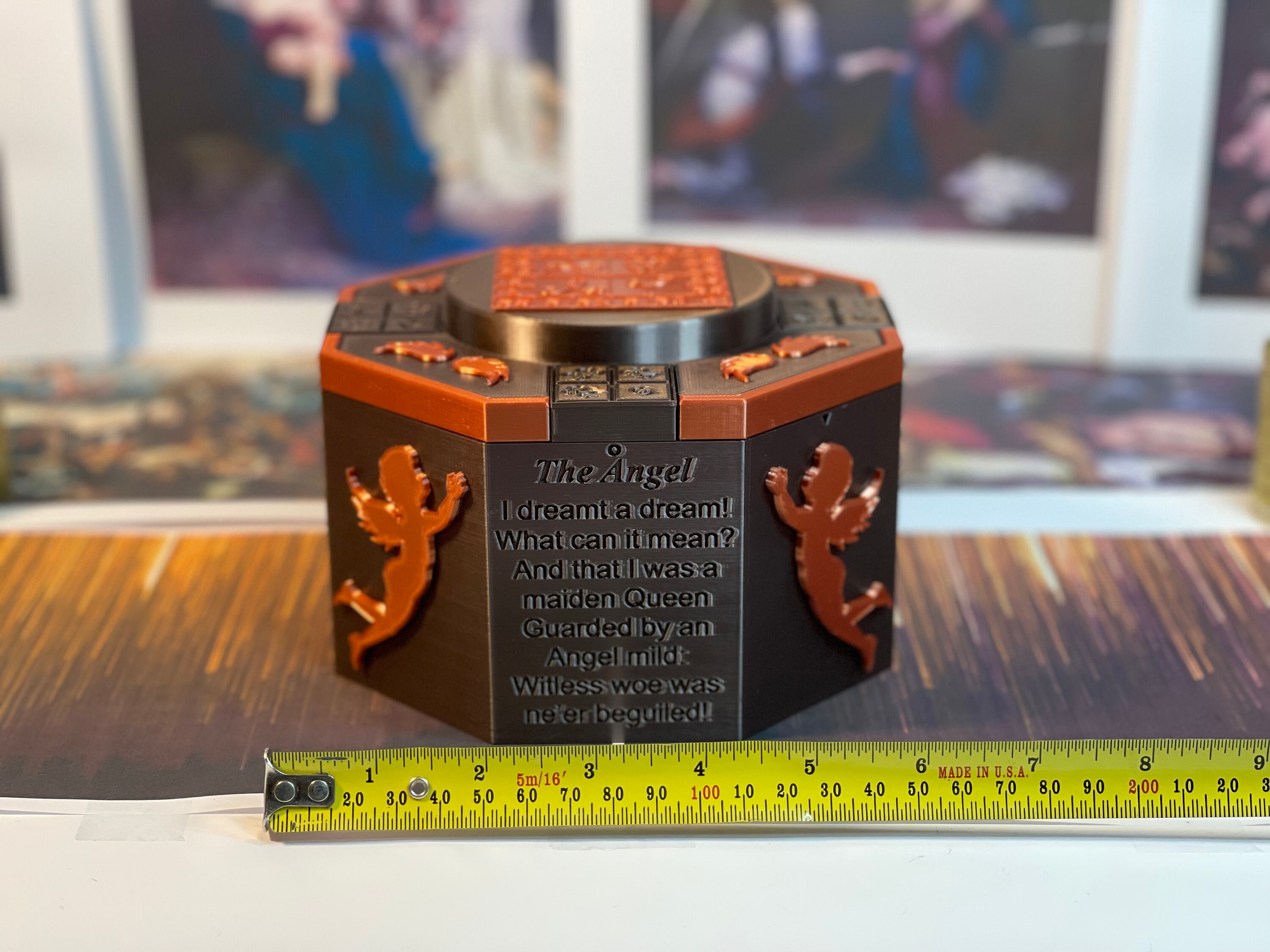 The Angel Puzzle Box - 3D Printed - Etsy Canada