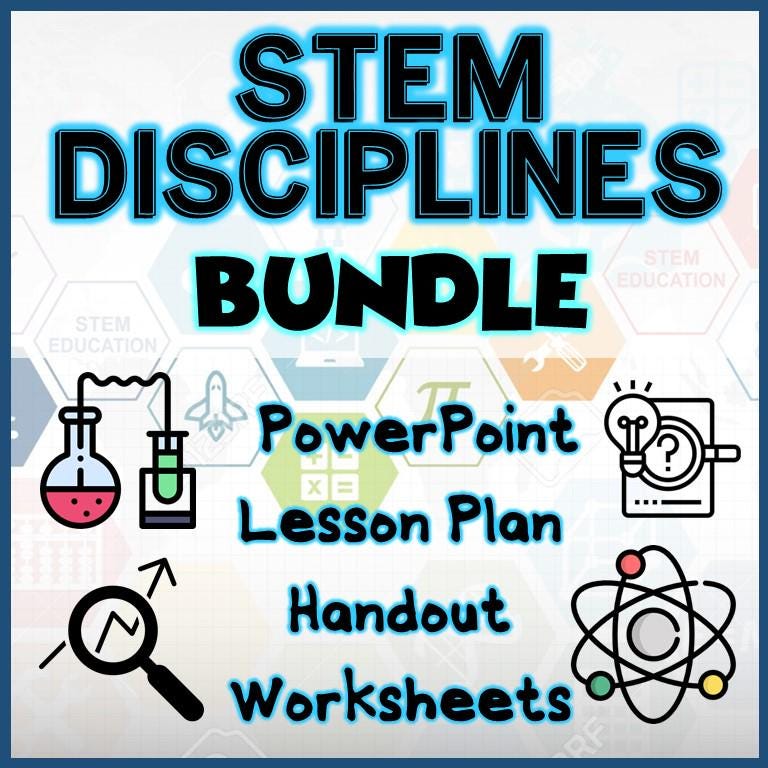 STEM Skills & Disciplines Bundle | Powerpoint Presentation | Lesson ...