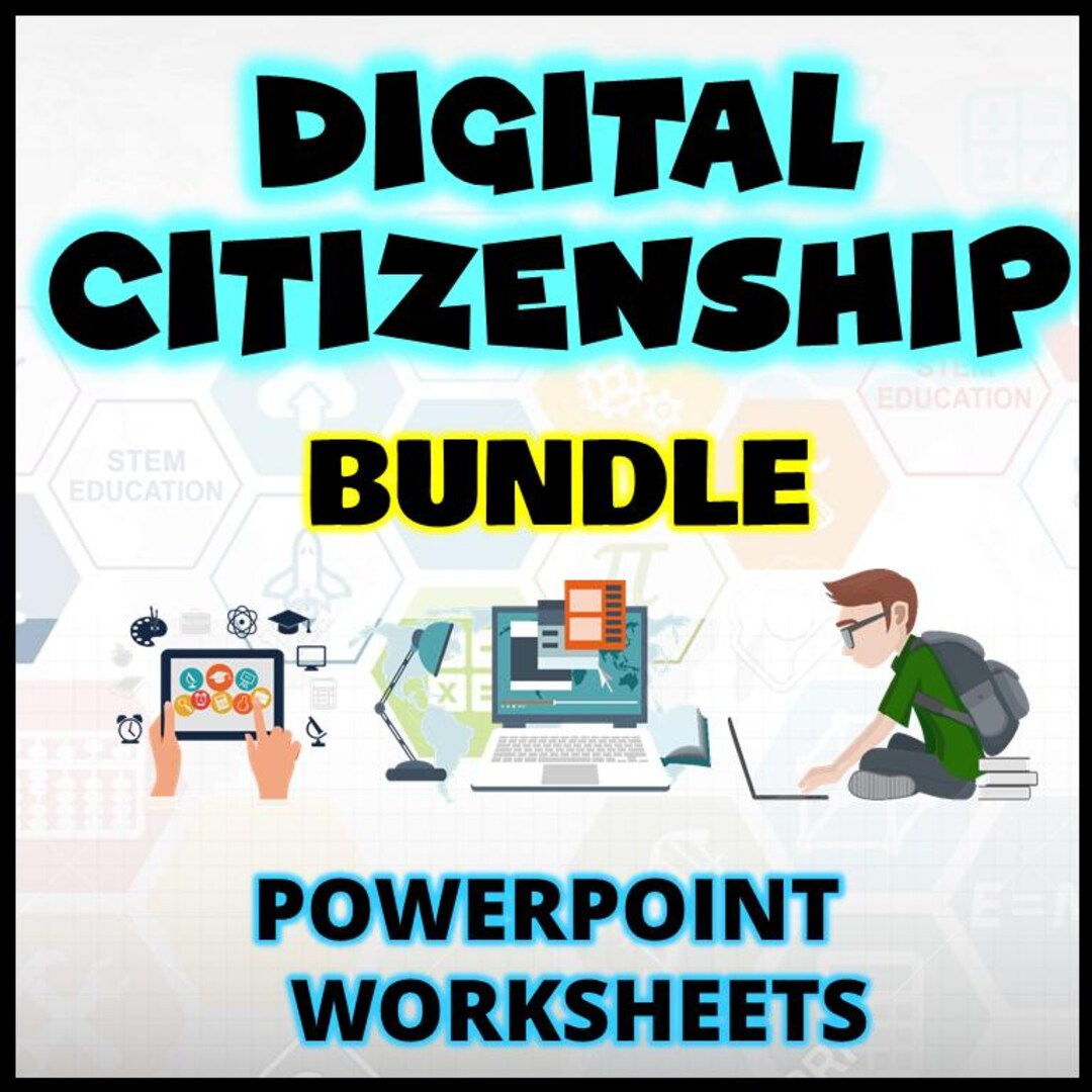 Digital Citizenship Online Safety Lesson Bundle, Printables, Instant ...