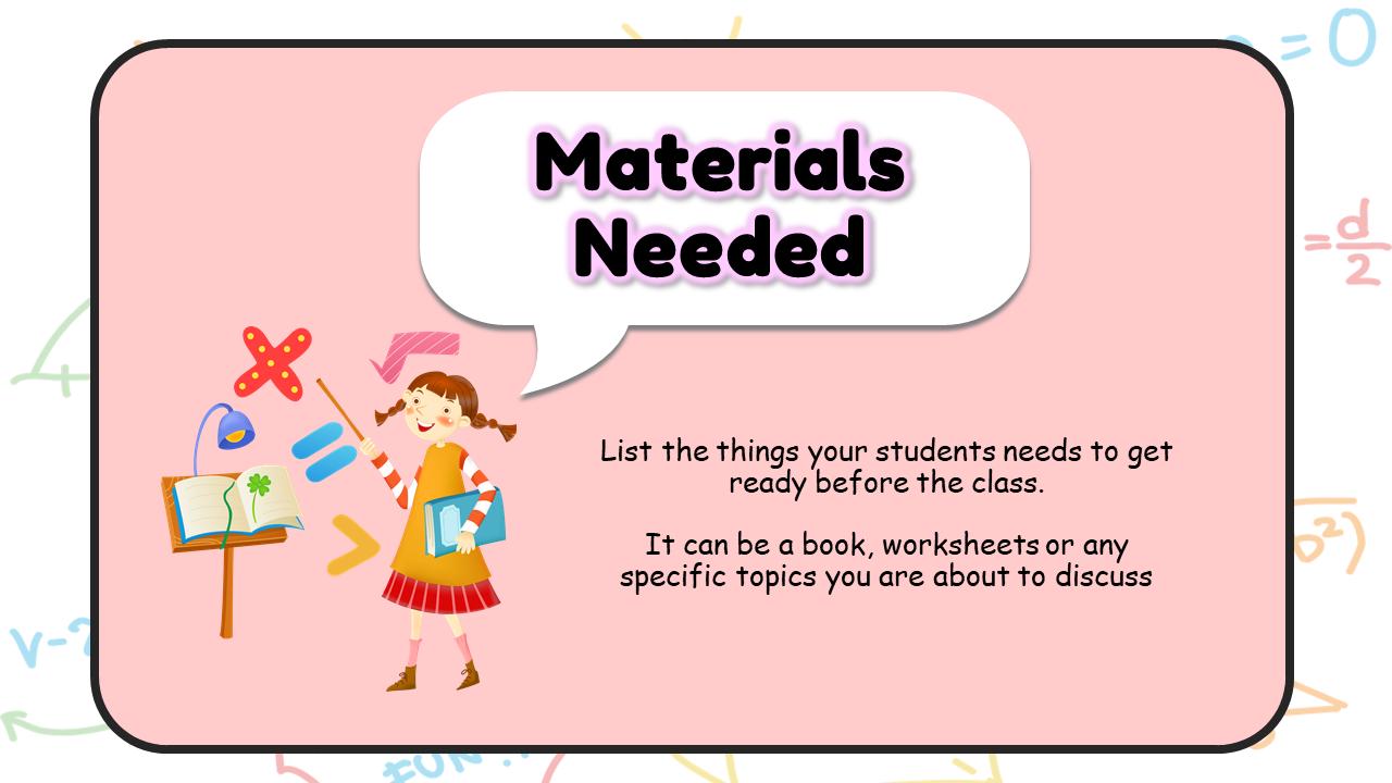 Editable Math Powerpoint Template: Middle & High School Teaching ...