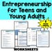 Entrepreneurship Lesson Bundle for Teens: Business Planning, Financial ...