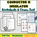 Conductors and Insulators Worksheets Bundle, STEM Workbook, Test Quiz ...