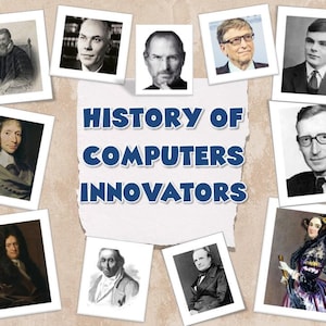History of Computers Powerpoint: Inventors & Devices (educational ...