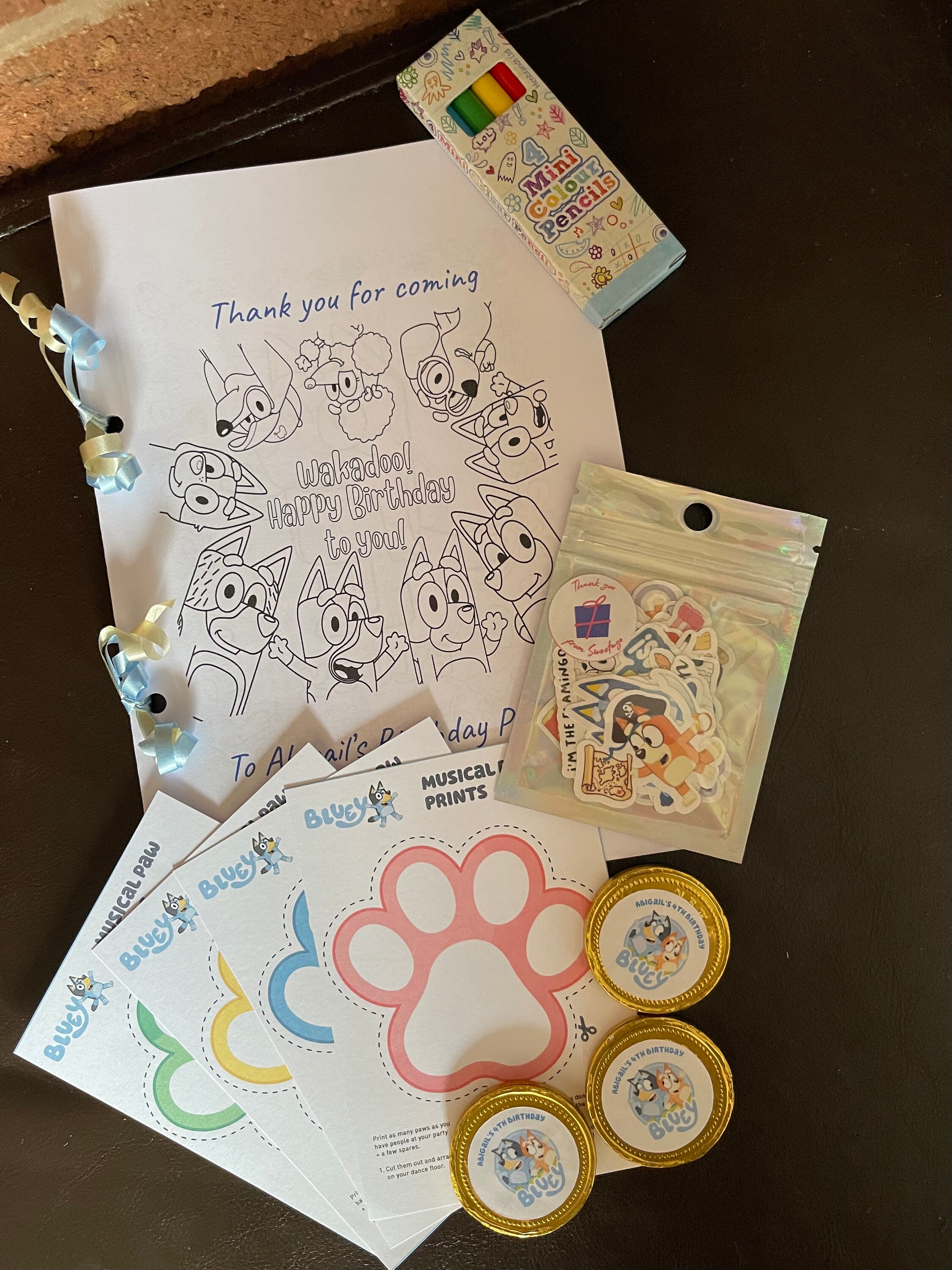 Bluey Birthday Activity Packs A5 Childrens Activity Packs - Etsy UK