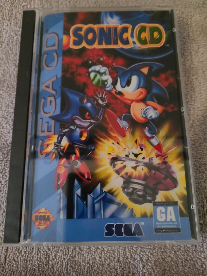 Sonic CD for the Sega Cd | Etsy