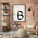 Letter B Printable Wall Art, Printable Set of 9, Alphabet Initial B ...