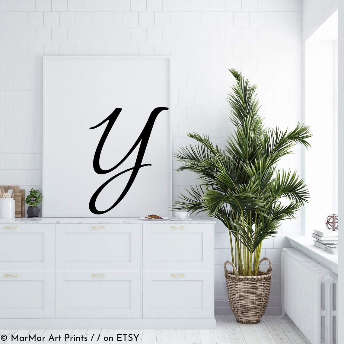 Printable Art: Letter y Poster Typography Poster - Etsy