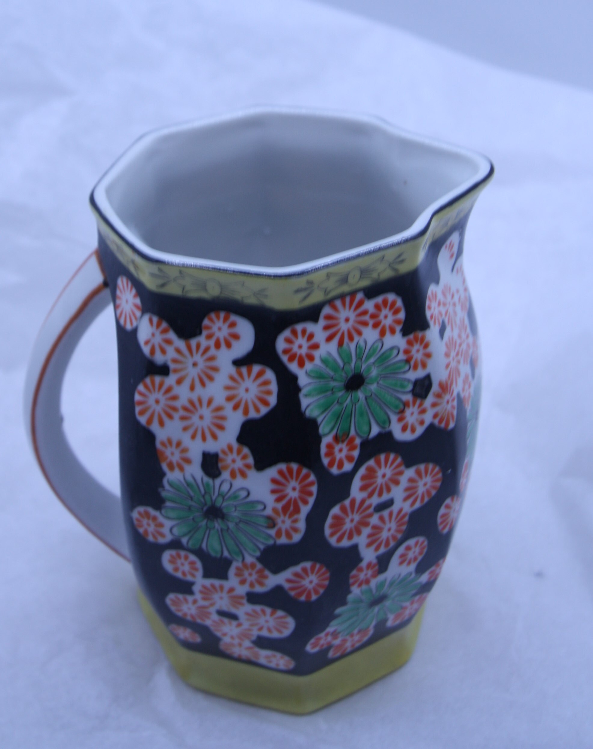 Hand Painted Nagoya Trico Pitcher-made in Japan - Etsy