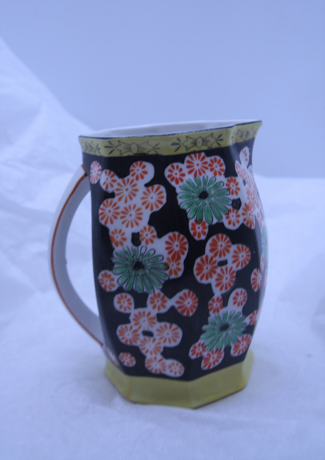 Hand Painted Nagoya Trico Pitcher-made in Japan - Etsy