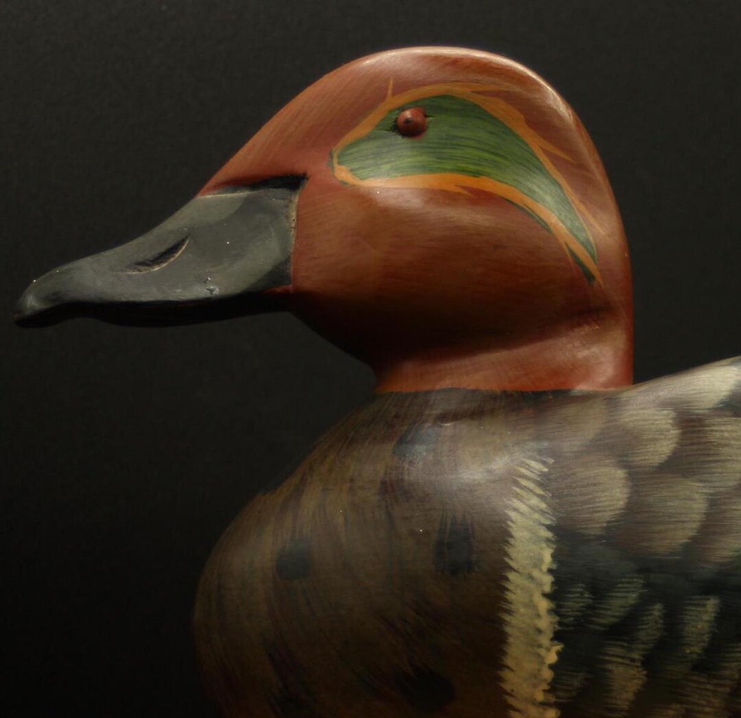 Green Winged Teal Duck Decoy - Etsy