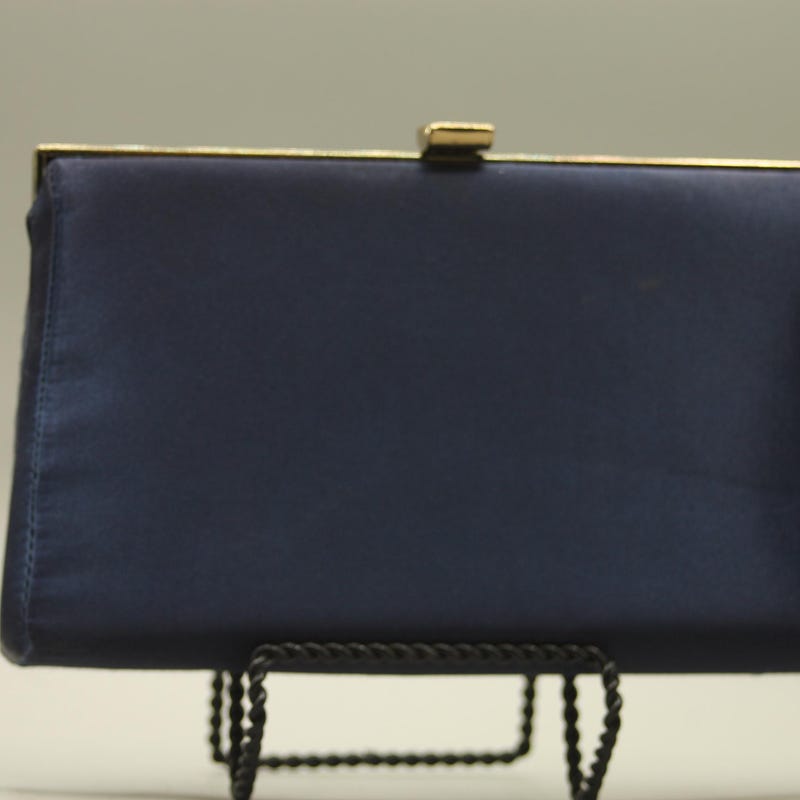 Navy Blue Clutch - Etsy