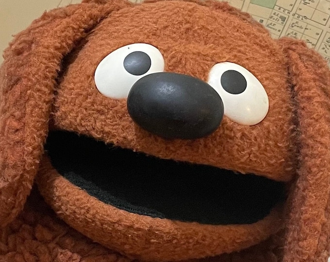 Rowlf the Dog, 1970s Muppet Show Puppet by Fisher Price #852 VERY GOOD ...