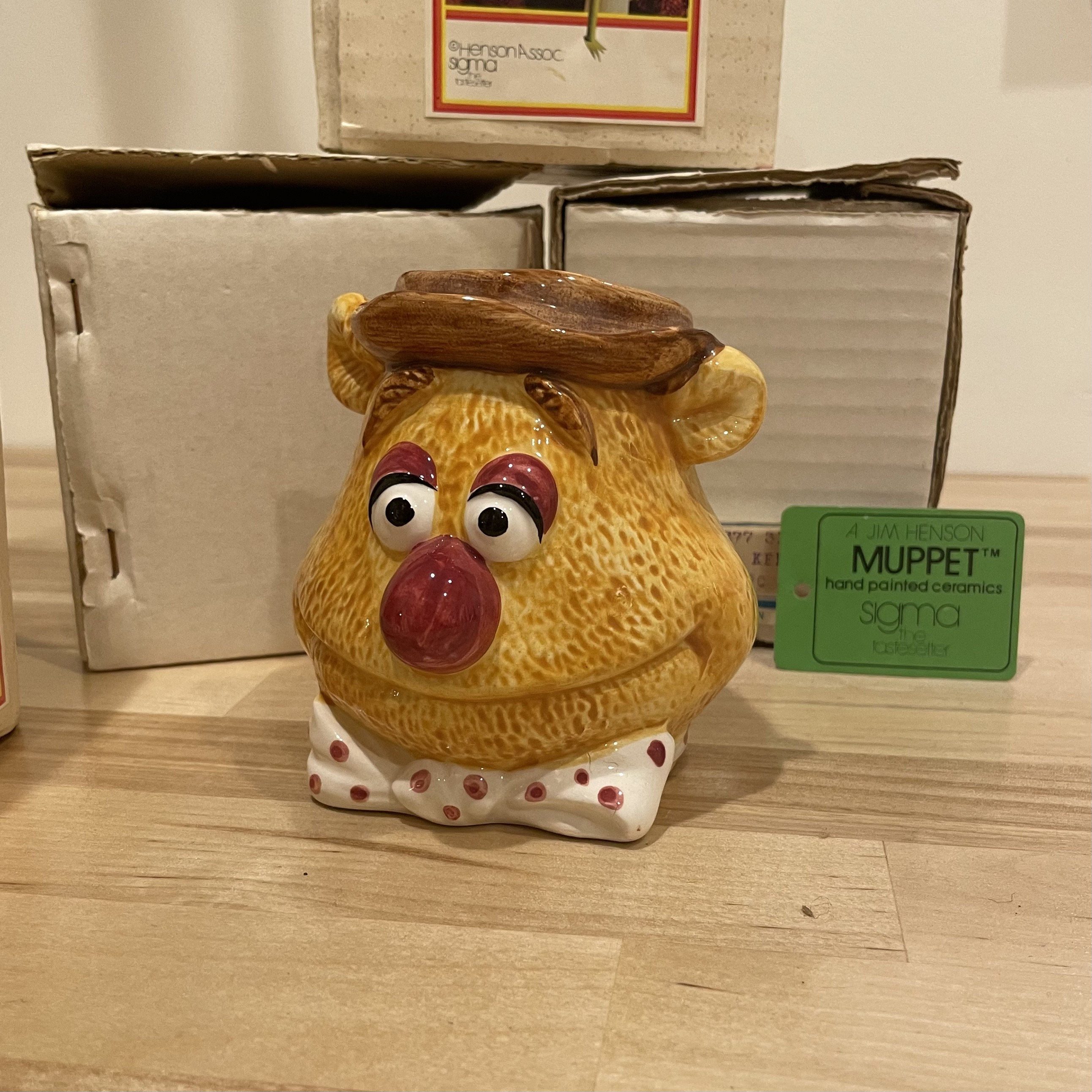 1970s Muppet Show Hand-painted Mugs From Sigma the Tastesetter COMPLETE ...