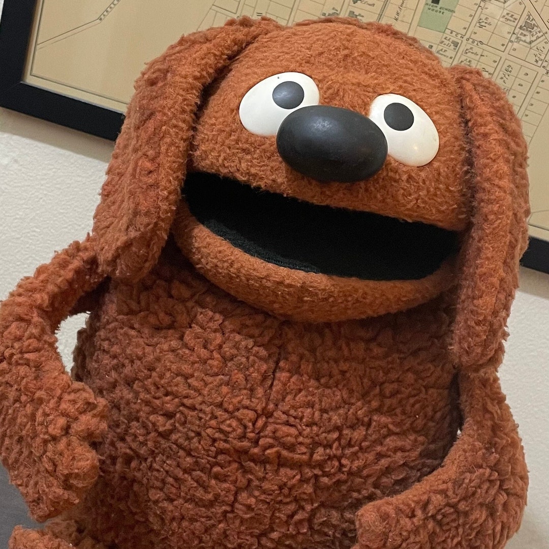 Rowlf the Dog, 1970s Muppet Show Puppet by Fisher Price #852 VERY GOOD ...