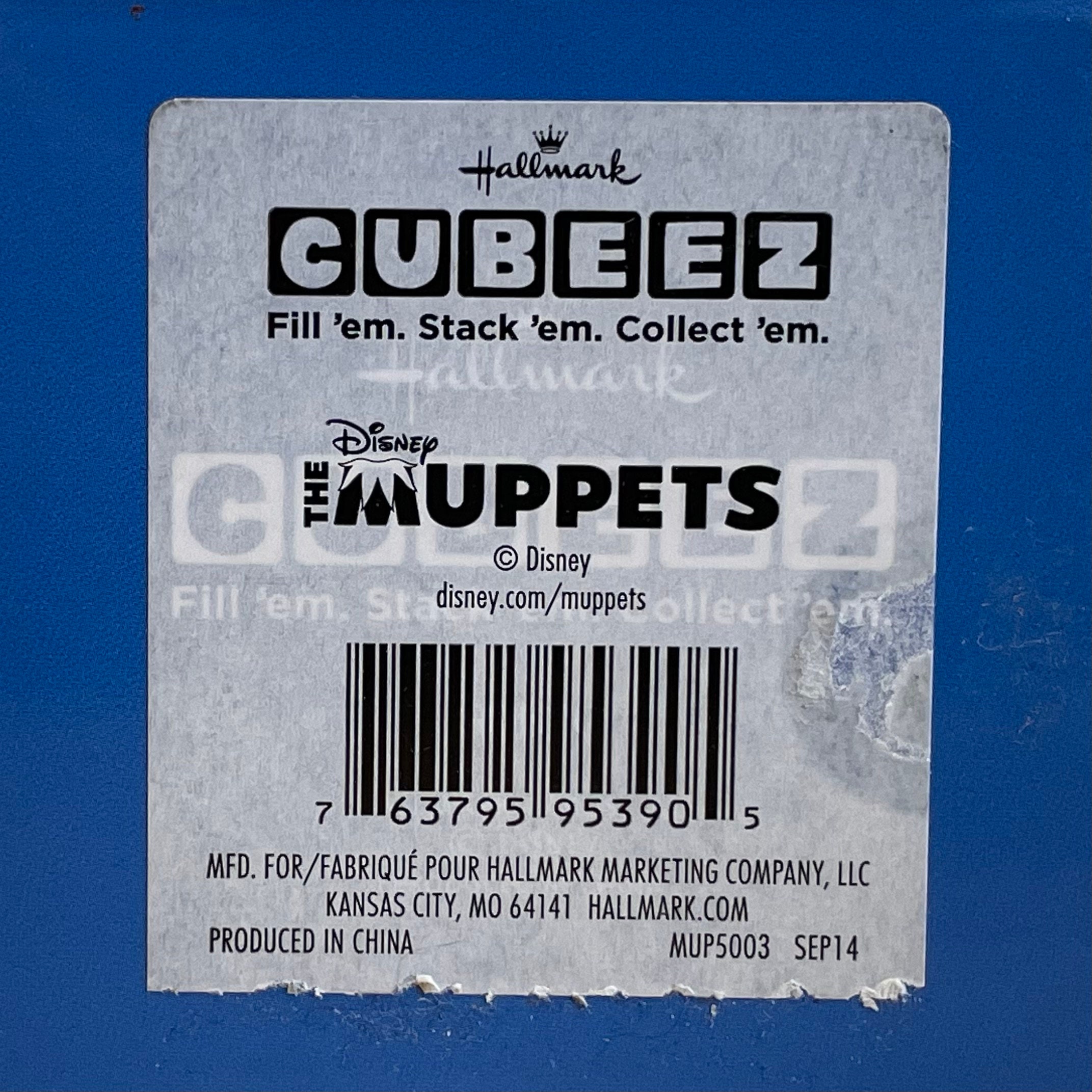 Gonzo the Great, 2000s Muppet Show Storage Tin by Hallmark Cubeez NEW ...