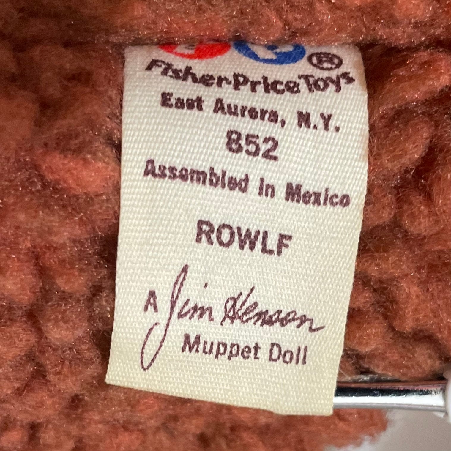 Rowlf the Dog, 1970s Muppet Show Puppet by Fisher Price #852 VERY GOOD ...