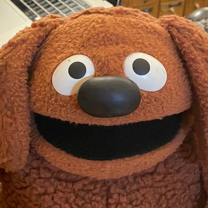 Rowlf the Dog, 1970s Muppet Show Puppet by Fisher Price #852 VERY GOOD ...