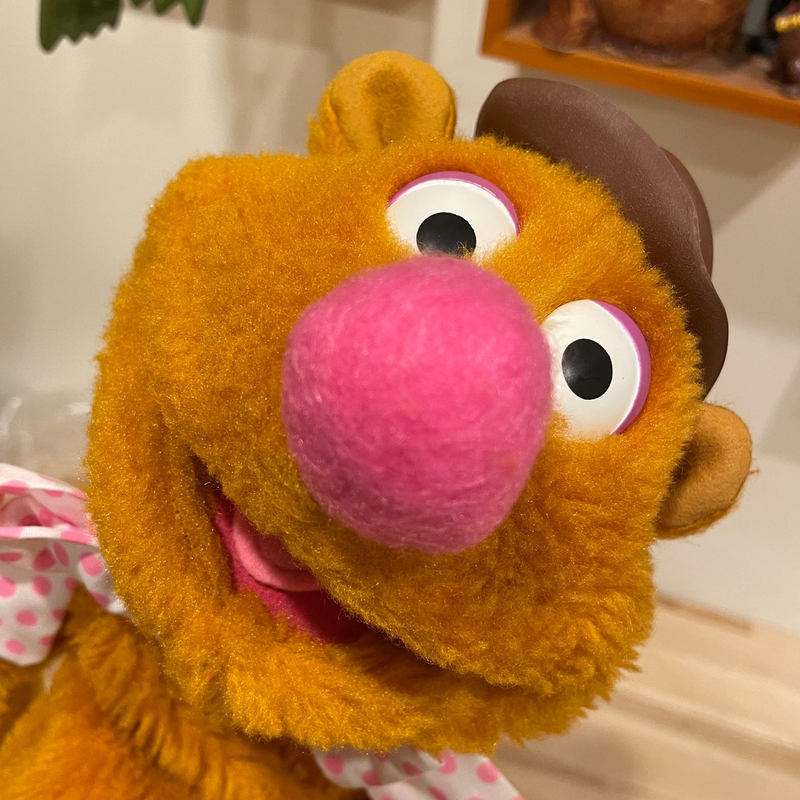 Fozzie Bear, 1970s Muppet Show Mouth Puppet From Fisher Price 861 MINT ...