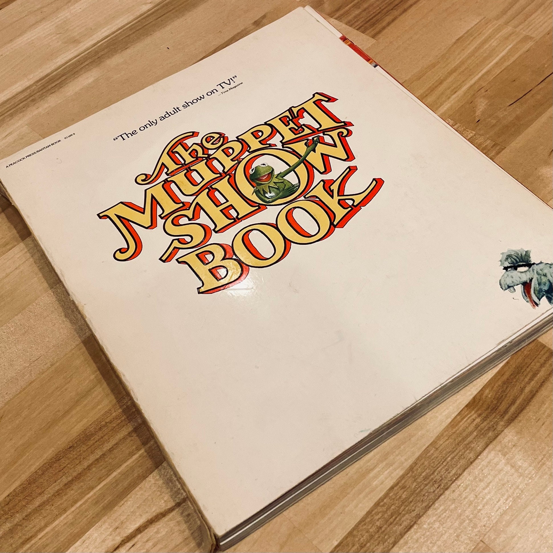 MUPPET SHOW BOOK 1978 Bantam Books Illustrated Paperback With Loose ...