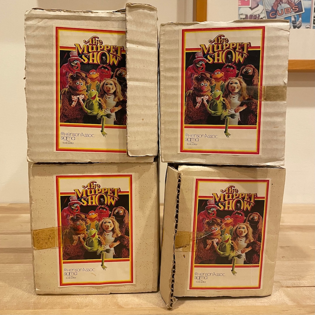 1970s Muppet Show Hand-painted Mugs From Sigma the Tastesetter COMPLETE ...