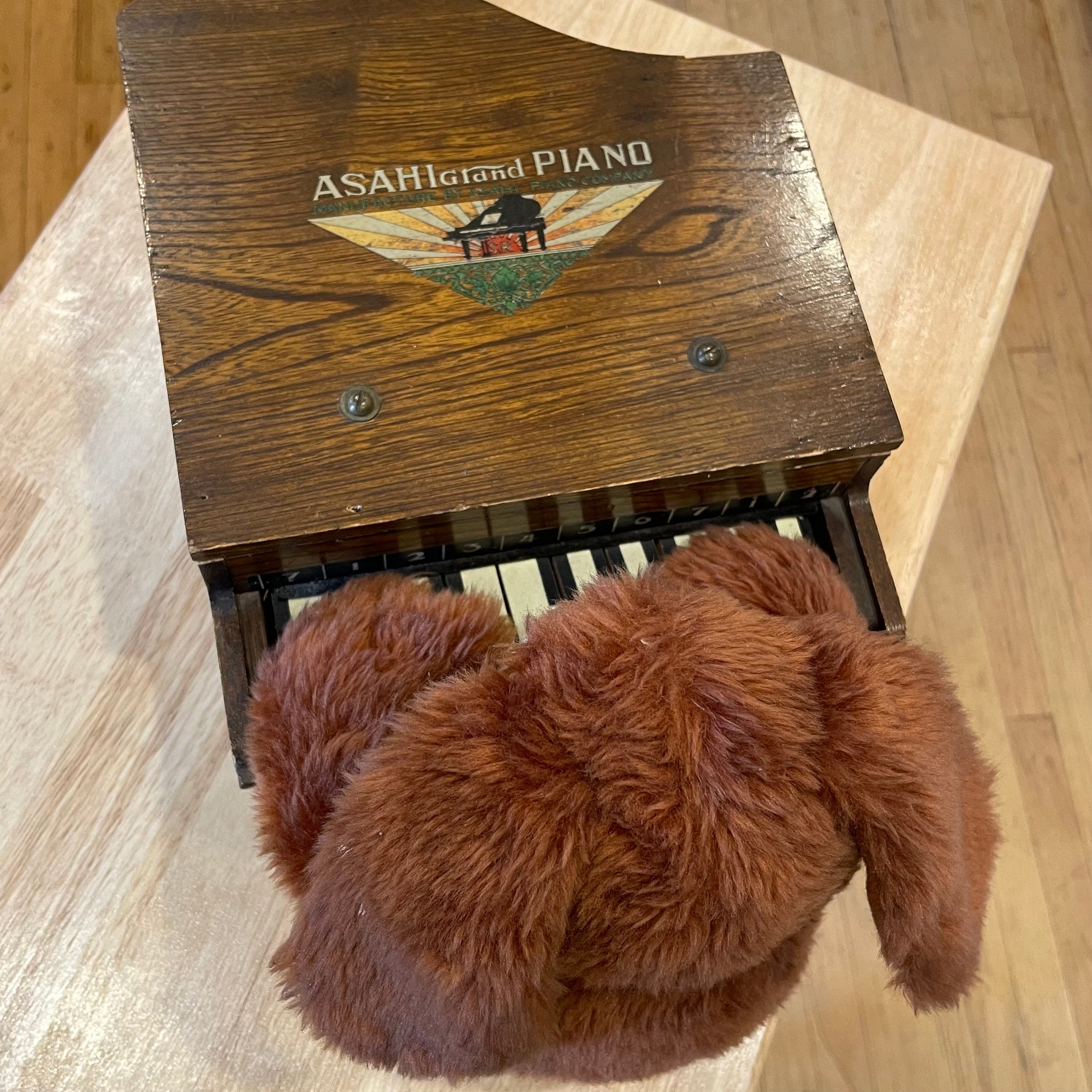 Rowlf the Dog, 1980s Muppet Show Plush Bundle With Antique Asahi Toy ...