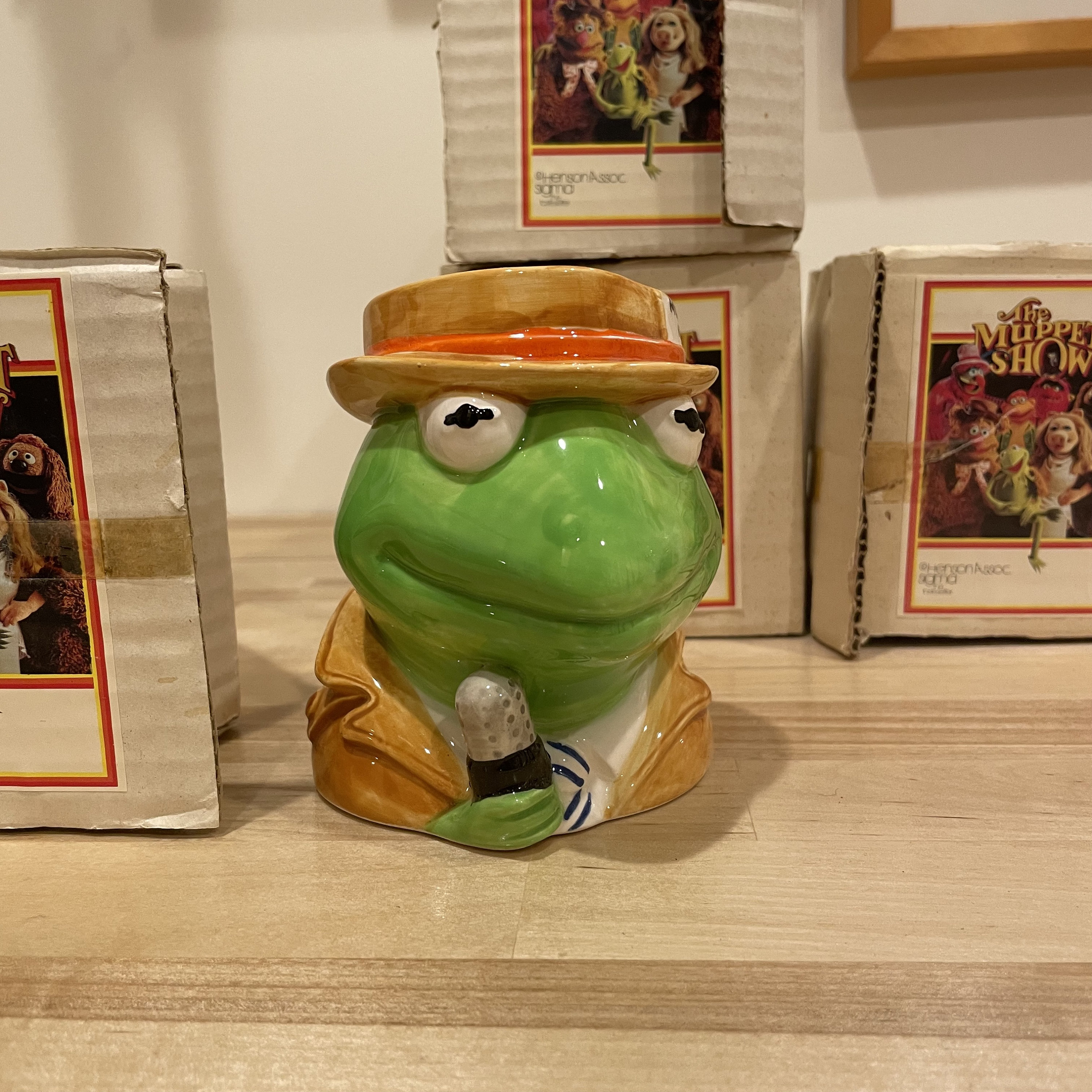 1970s Muppet Show Hand-painted Mugs From Sigma the Tastesetter COMPLETE ...