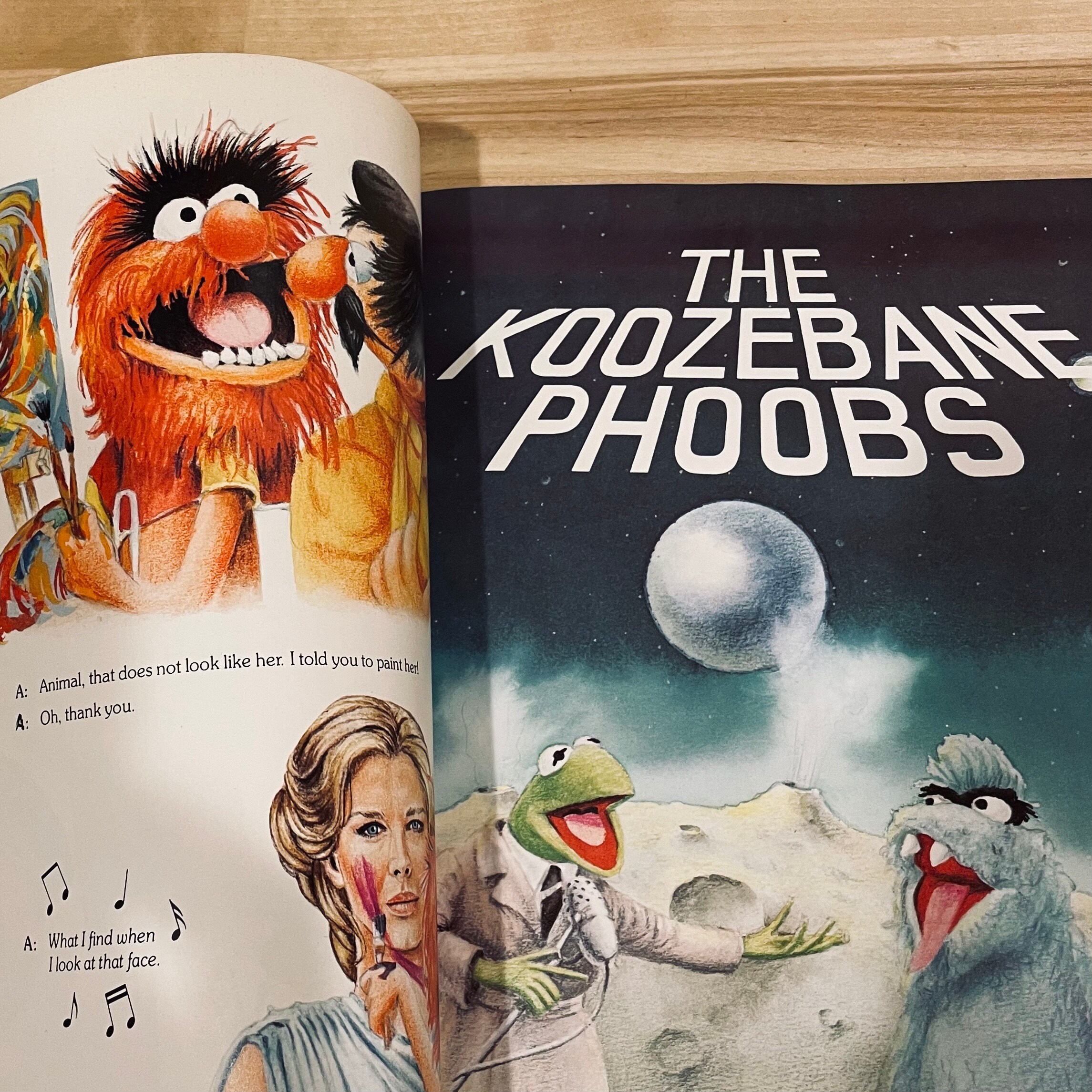 MUPPET SHOW BOOK 1978 Bantam Books Illustrated Paperback With Loose ...